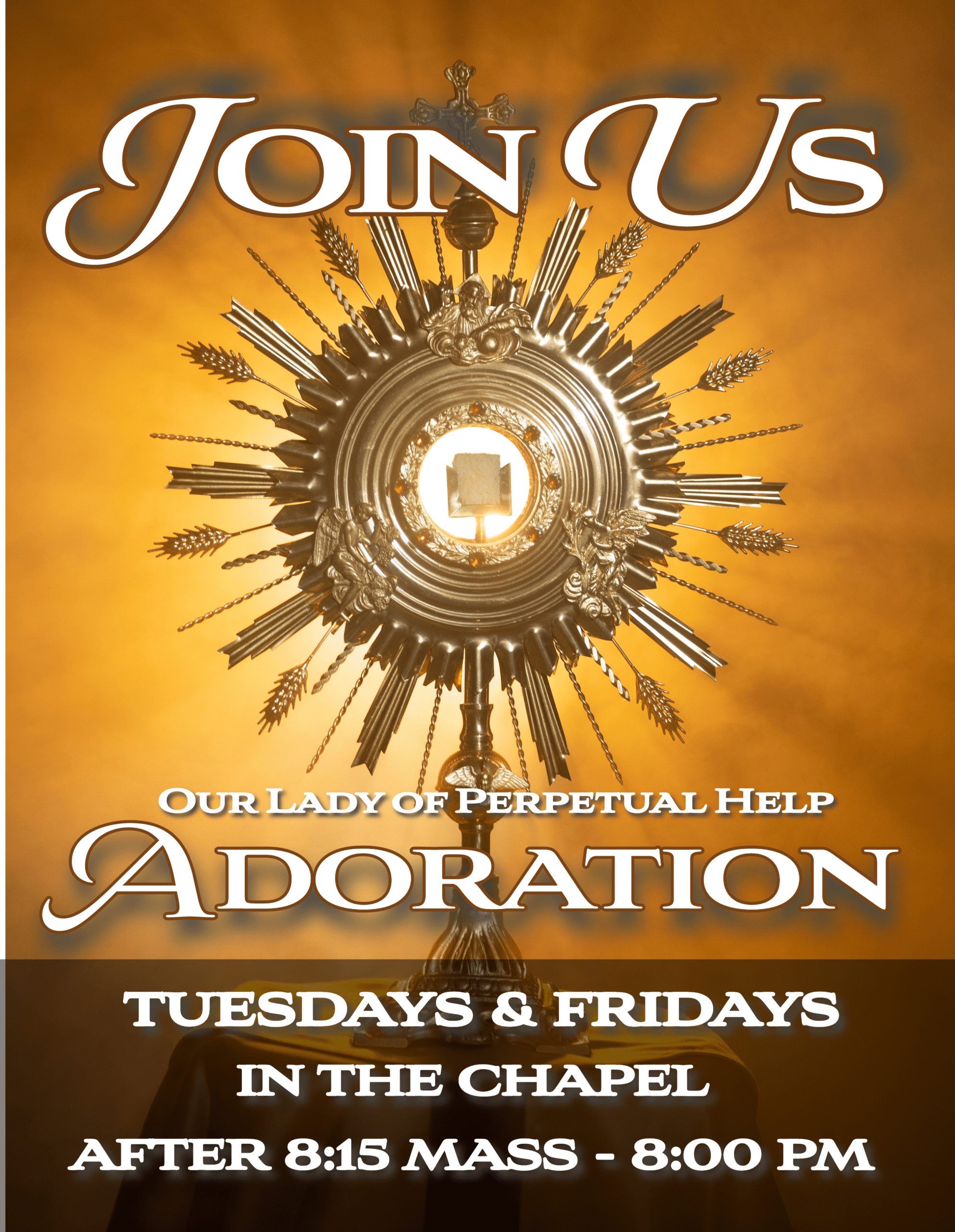 Adoration at Our Lady – Our Lady of Perpetual Help Catholic Church