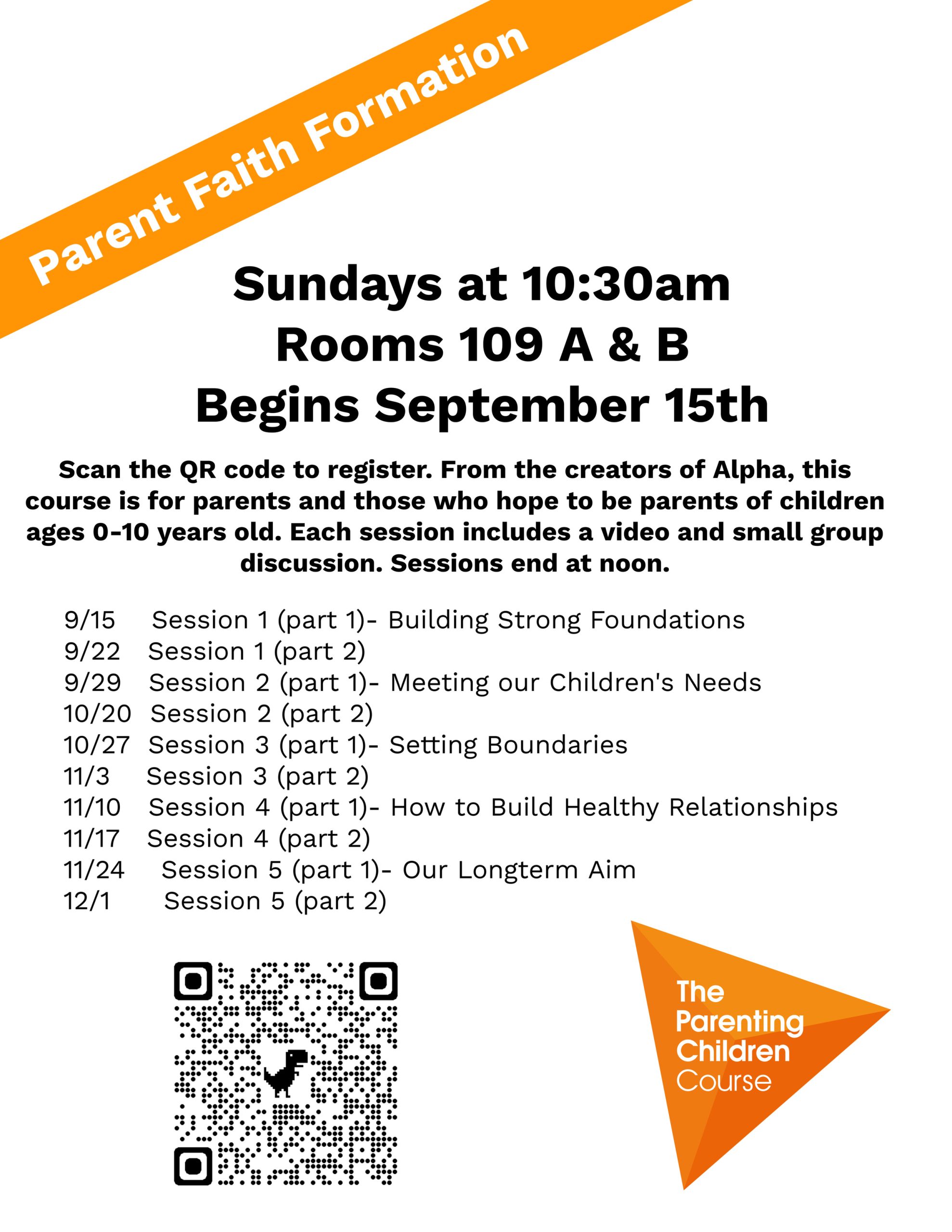 Parent Faith Formation – Our Lady of Perpetual Help Catholic Church